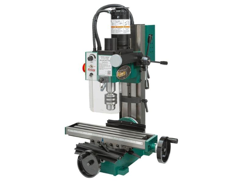 Mini fresadora de 4" x 16" Grizzly G8689Z | INFINITOOLS