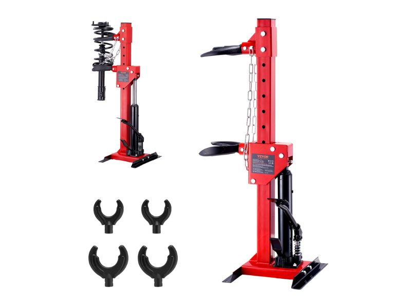 Prensa opresora de resortes de amortiguadores de 4.5 Ton Vevor ...