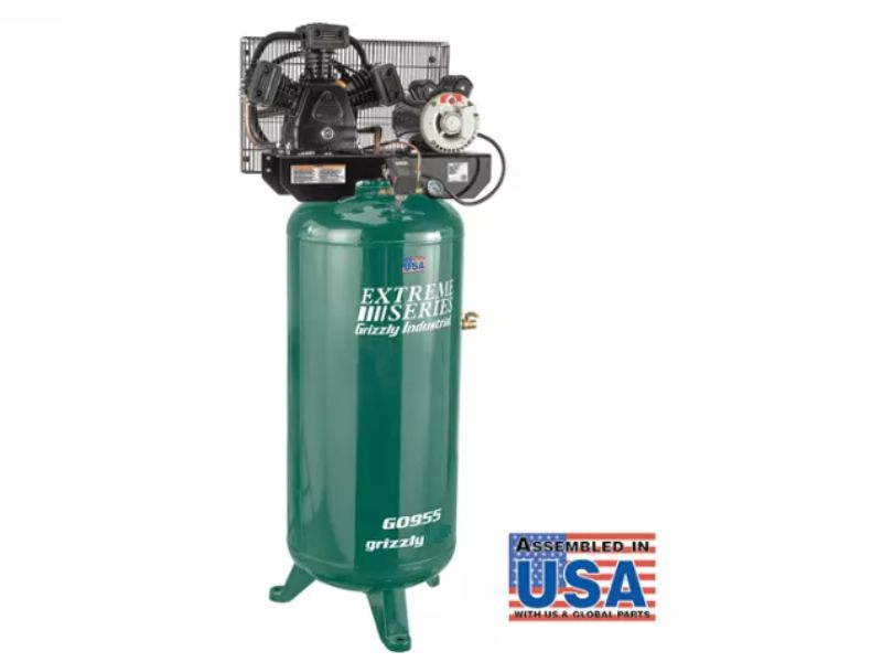 Compresor de aire de la serie Extreme de 60 Galones 5HP Grizzly PRO G0 ...